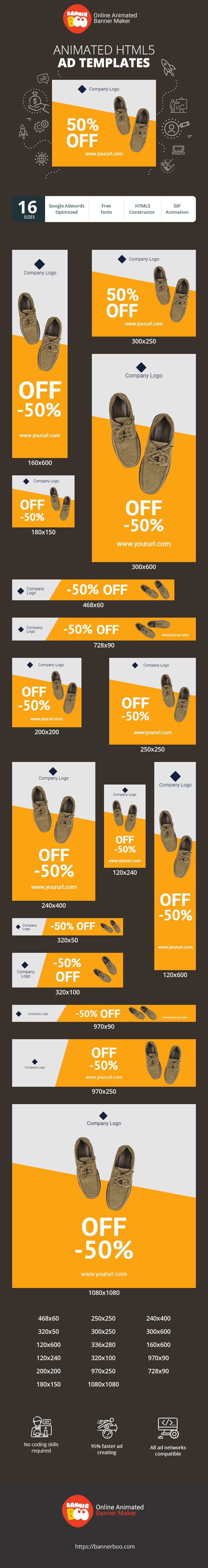 Modern Templates for Advertising – Create Ad in minutes