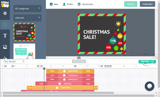 Online GIF Banner Maker Animated GIF Art Templates
