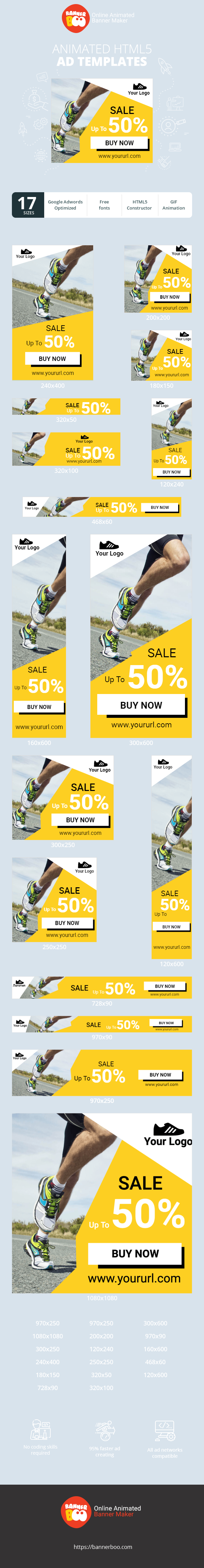 E-commerce Banner Ad Templates