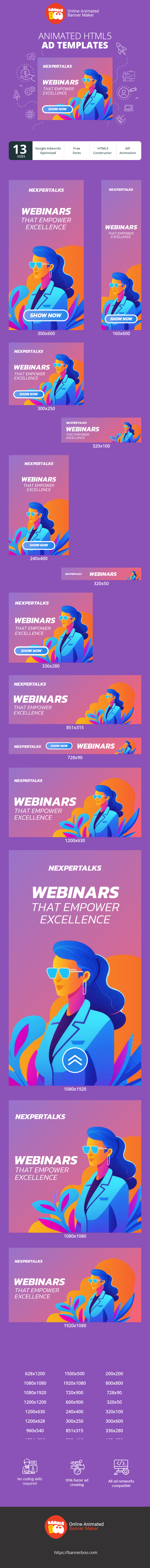 Modern Templates for Advertising – Create Ad in minutes