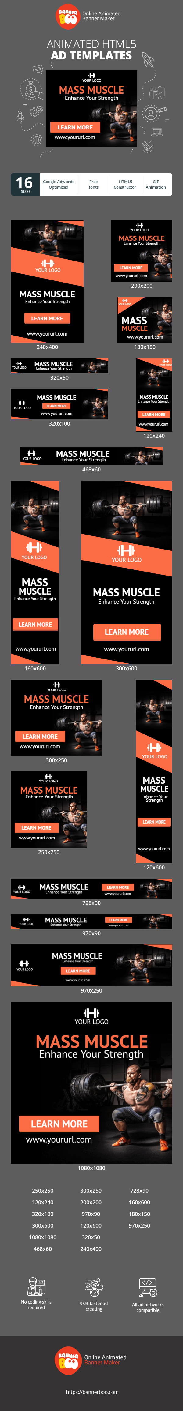 Business Banners and Corporate Ads Templates for Your Brand